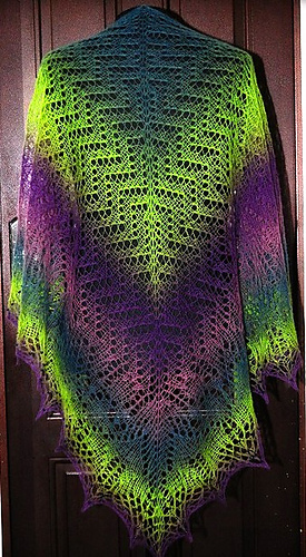 Ravelry: Ocean Waves shawl pattern by Alla Frolova