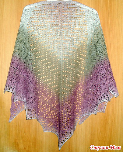 Ravelry: Ocean Waves shawl pattern by Alla Frolova