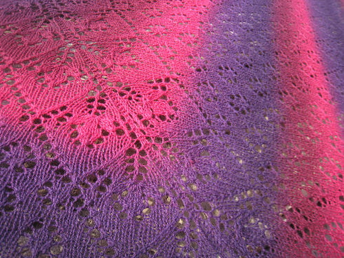 Ravelry: Shawl Robinia pattern by Alla Borisova