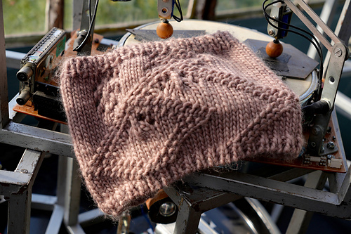 Ravelry: Lace Matrix Headband pattern by Stephanie Pan