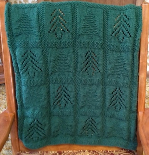 Ravelry: Pine Tree Blanket pattern by Alice Kalush