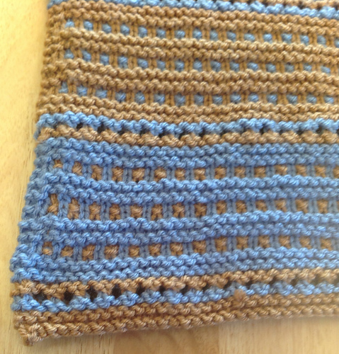 Ravelry: Garter Slip Stitch Blanket pattern by Alice Kalush