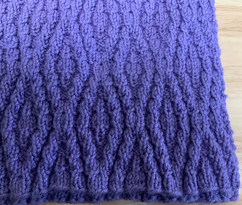 Ravelry: Reversible Elongated Diamond Blanket 2 pattern by Alice Kalush