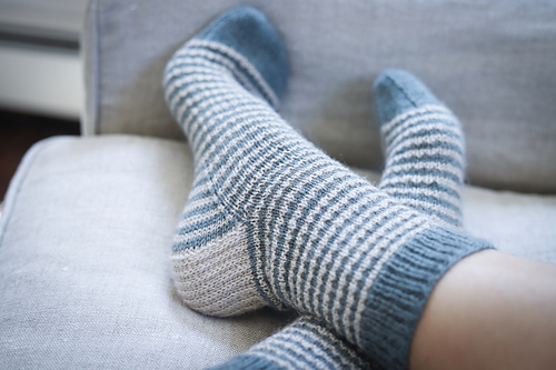 Ravelry: Flannel Socks pattern by Alicia Plummer