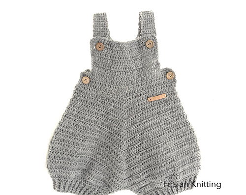 Ravelry: Baby Romper Bjorn pattern by Frisian Knitting