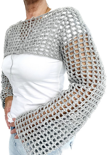 Ravelry: Fishnet sweater "Rixt" pattern by Frisian Knitting