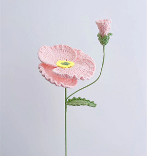 Ravelry: Common Poppy Flower pattern by Alina Handmade