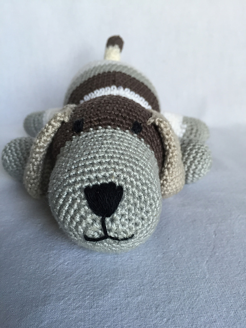 Ravelry: Striped Dog pattern by by Alinies