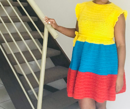 Ravelry: Color Block Dress pattern by Aliche Creations
