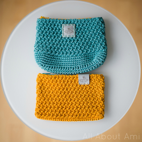 Ravelry: Star Stitch Pouches pattern by Stephanie Jessica Lau