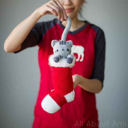 Ravelry: Chester the Christmas Cat pattern by Stephanie Jessica Lau
