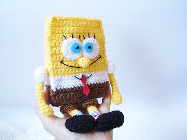 Ravelry: AllSoCute's Crochet SpongeBob Pattern, Amigurumi SpongeBob ...