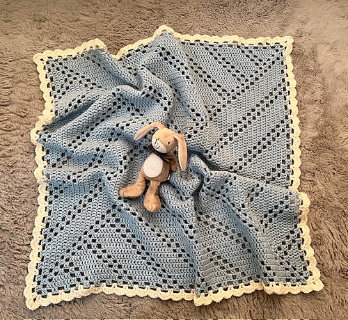 Ravelry: Double Trouble Again Baby Blanket pattern by Alla Bella