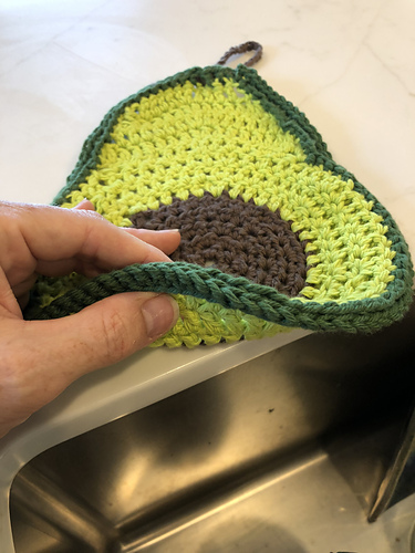 Ravelry: Avocado Dishcloth pattern by Alli Hartley