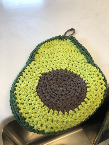 Ravelry: Avocado Dishcloth pattern by Alli Hartley