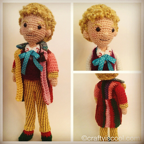 Ravelry: Sixth Doctor Who pattern by Allison Hoffman