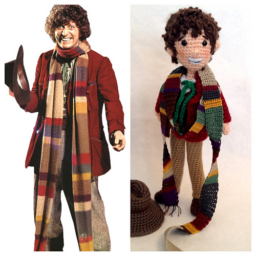 Ravelry: Fourth Doctor Who pattern by Allison Hoffman