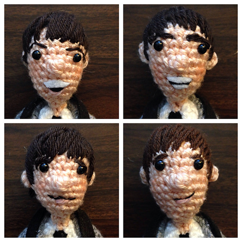 Ravelry: The Beatles Amigurumi Patterns pattern by Allison Hoffman