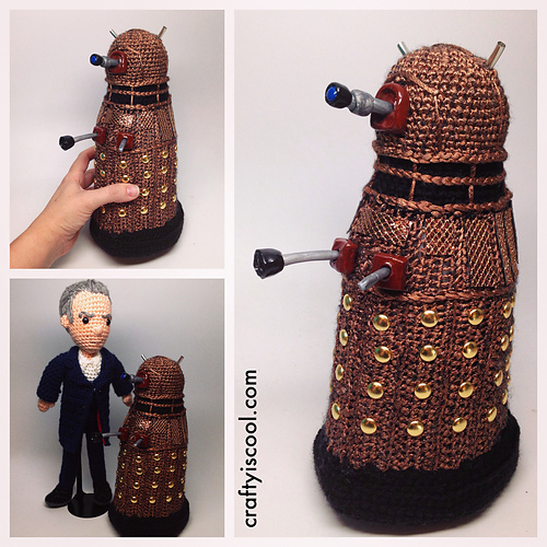 Ravelry: Dalek Doctor Who Amigurumi pattern by Allison Hoffman
