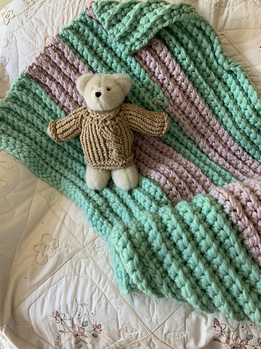 Ravelry: Be My Baby Blanket pattern by Marie Perry
