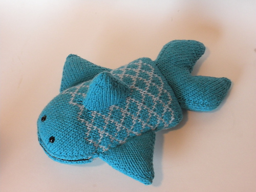 Ravelry: Finn the Flat-Tailed Fish pattern by Allison Cleaver