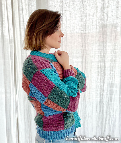 Ravelry: Patchwork Cardigan pattern by Jane Green