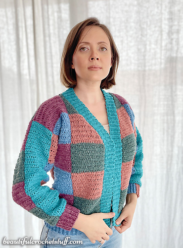 Ravelry: Patchwork Cardigan pattern by Jane Green