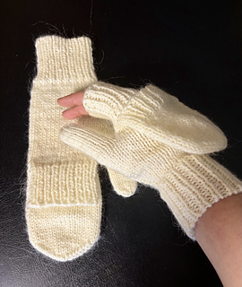 Ravelry: Flip Top Mittens pattern by KnitHit Designs