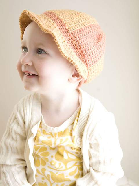Ravelry: Slice Cap (Ruffled Version) pattern by Berroco Design Team