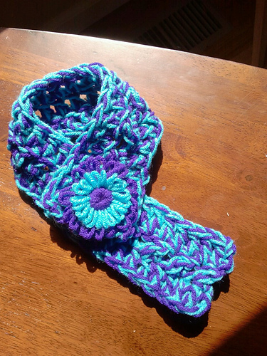 Ravelry: Sinfully Simple Scarf pattern by Amanda Melton
