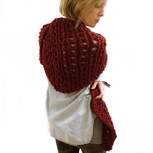 Ravelry: Rusted Shawl pattern by Amanda Kaffka