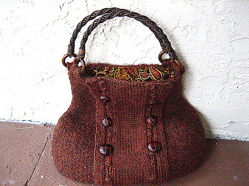 Ravelry: Formal Boot Bag pattern by Laura Irwin