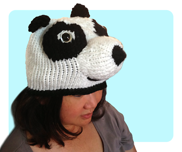 Ravelry: Kungfu Panda Inspired Beanie Hat pattern by Dina Wirawan