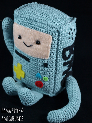 Ravelry: Patrón BMO - Hora de Aventuras pattern by Marta Ruso (Amarilis108)