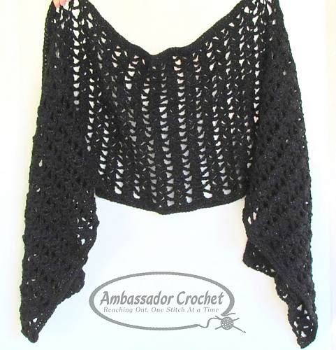 Ravelry: Majestic Ivy Wrap pattern by Kristine Mullen