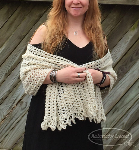 Ravelry: Pemberley Shawl pattern by Kristine Mullen