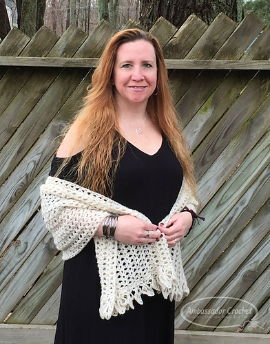 Ravelry: Pemberley Shawl pattern by Kristine Mullen