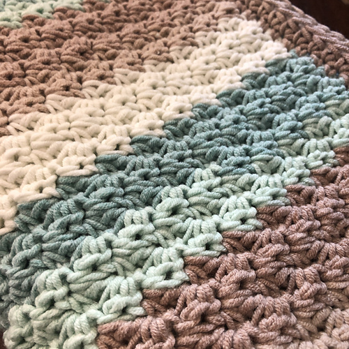 Ravelry: Sand & Sea Baby Blanket pattern by Kristine Mullen