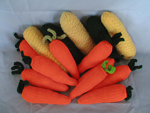 Ravelry: Knitted Vegetables for Thanksgiving Centerpiece pattern by ...