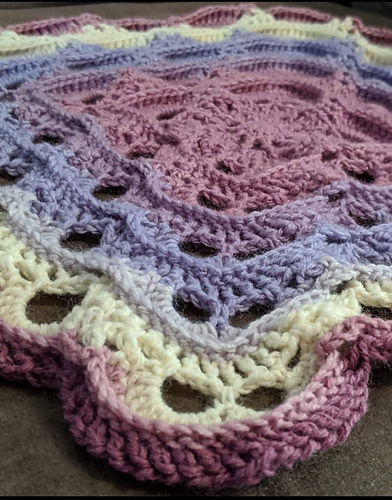 Ravelry: Textured Virus Blanket pattern by Charlee Roberts