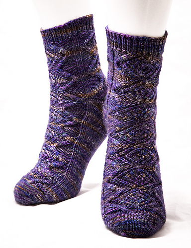 Ravelry: Sowilo Socks pattern by Heather Pfeifer