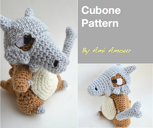 Ravelry: Cubone Pokemon pattern by Ami Amour