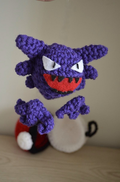 Ravelry: Haunter Amigurumi Pokemon pattern by Ami Amour