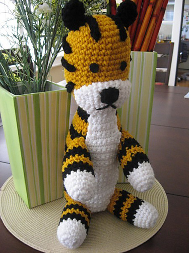 Ravelry: Hobbes Amigurumi - Cuddly Tiger pattern by Ami Amour