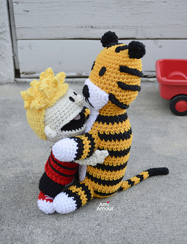 Ravelry: Calvin and Hobbes pattern by Ami Amour