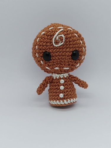 Ravelry: gingerbread man pattern by Ami Fan