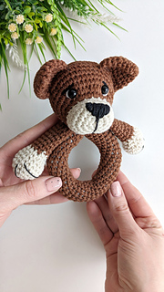 Ravelry: Dog baby rattle pattern by Oksana Davydchuk
