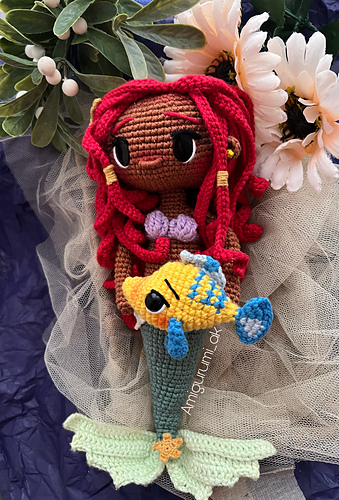 Ravelry: Sirenita pattern by Amigurumi _ak