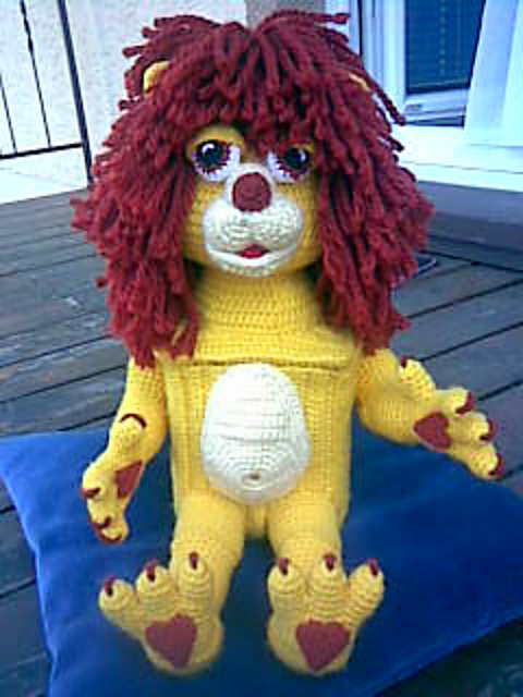 Ravelry: Magic Lion - tissue box pattern by Amigurumi Artist