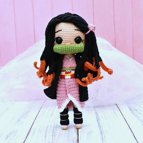 Ravelry: Nezuko pattern by Amineko amigurumis